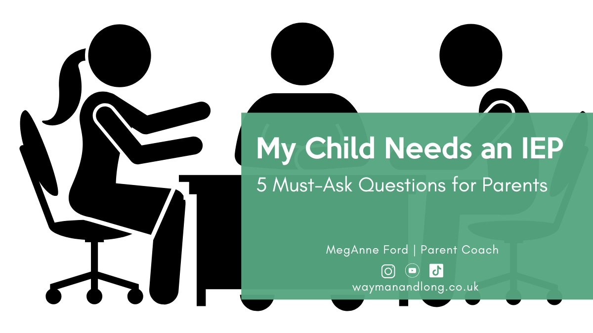 My Child Needs an IEP - 5 Must Ask Questions for Parents